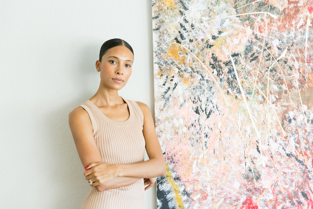 Off Duty: Luxe Lingerie Designer TyLynn Nguyen - Bleu
